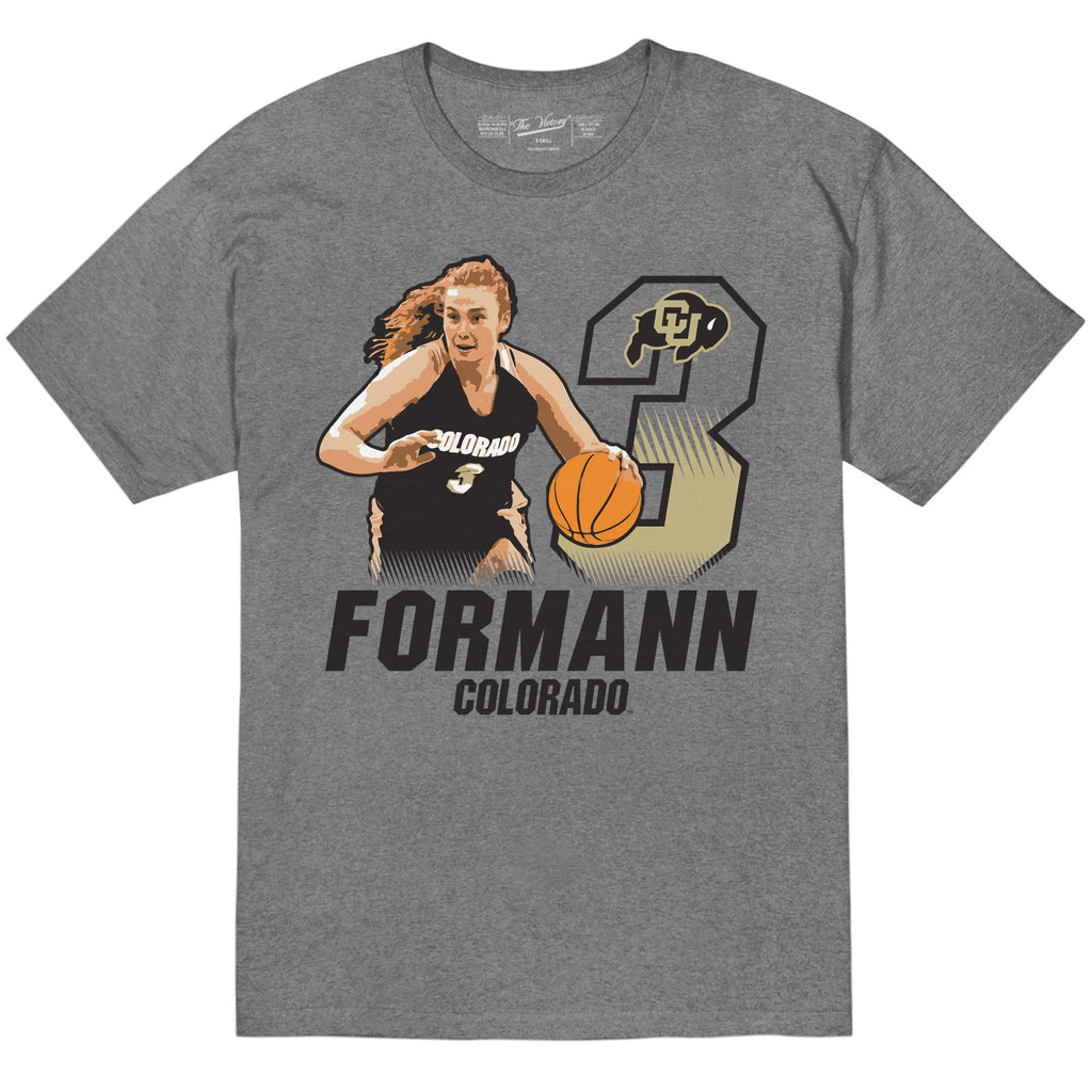 Colorado Buffaloes Frida Formann Player Action Tee – ORIGINAL RETRO BRAND