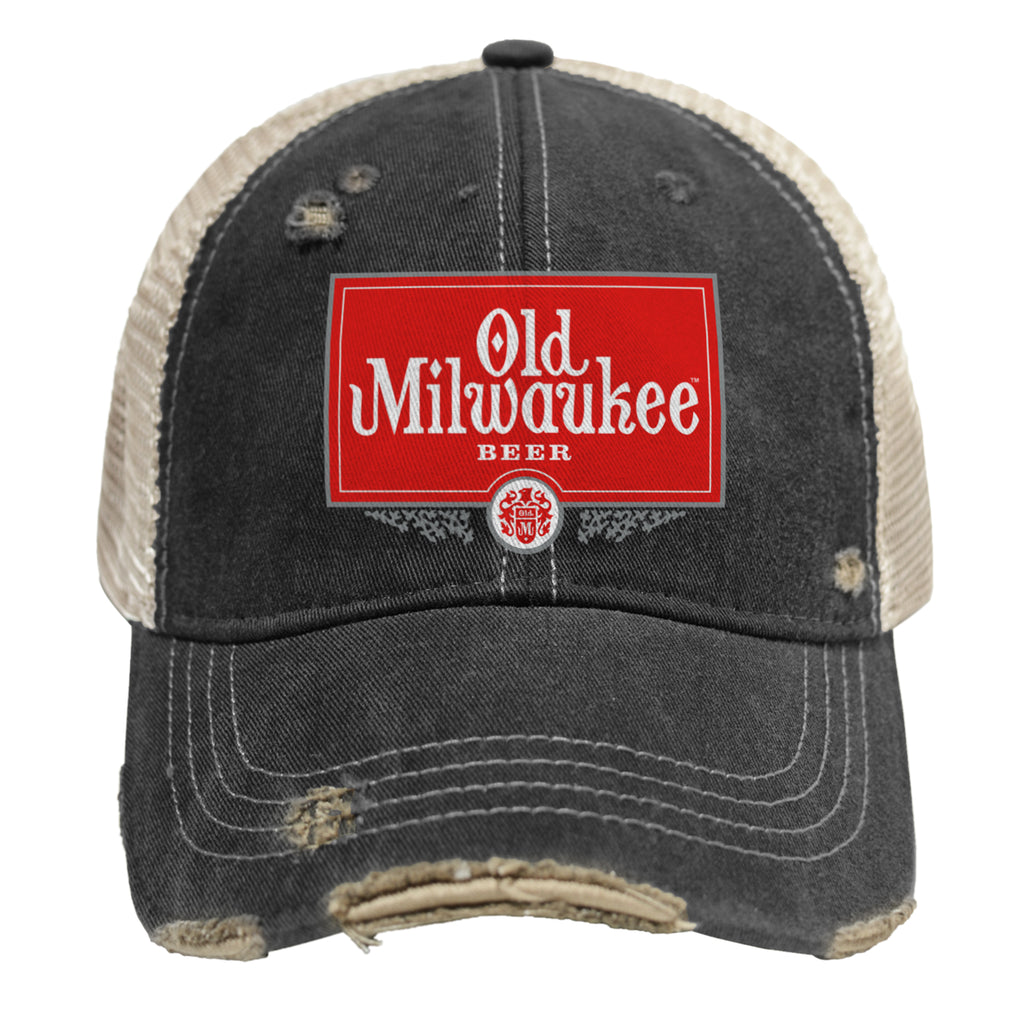 Old Milwaukee Beer Trucker Cap Hat – ORIGINAL RETRO BRAND