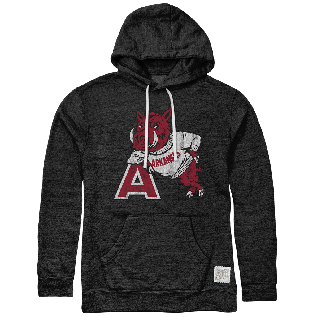 Arkansas Razorbacks Tri-Blend Hoodie – ORIGINAL RETRO BRAND