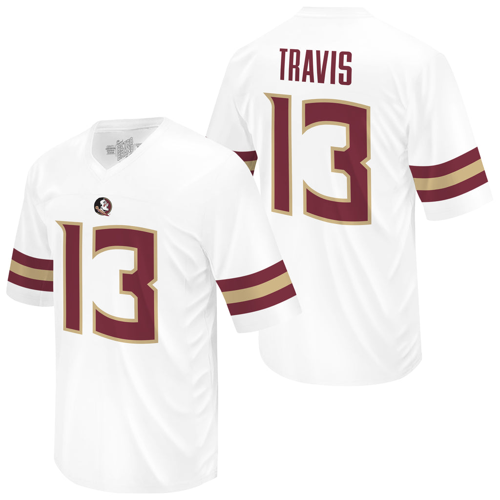 Florida State Seminoles Jordan Travis Throwback Jersey – ORIGINAL RETRO ...