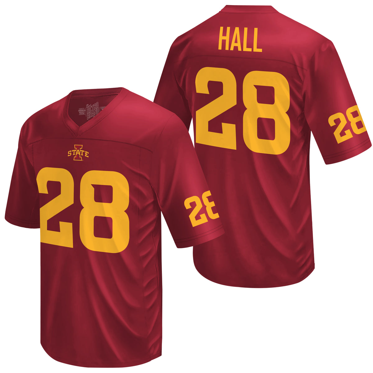 Iowa State Cyclones Breece Hall Throwback Jersey – ORIGINAL RETRO BRAND