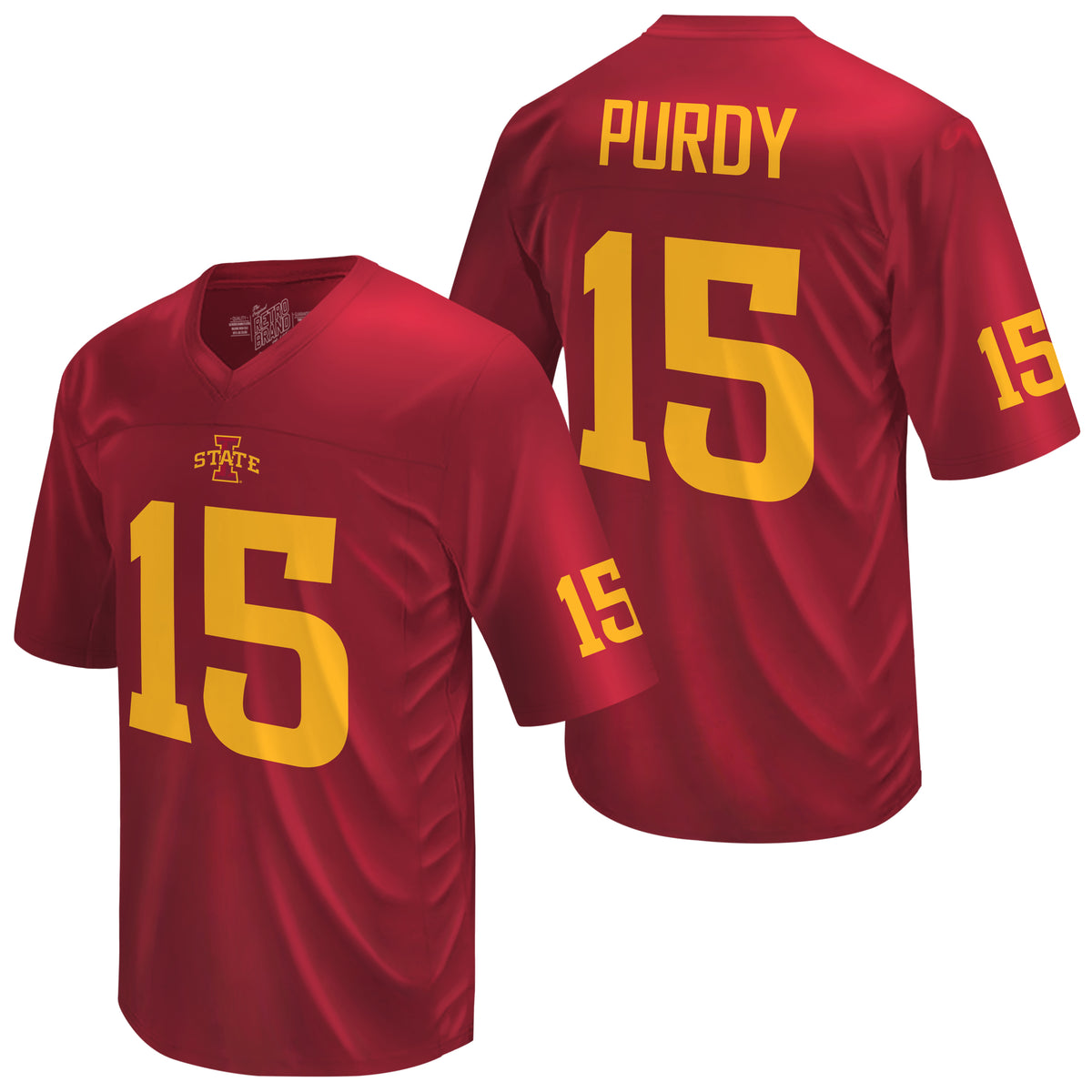 Iowa State Cyclones Brock Purdy Throwback Jersey – ORIGINAL RETRO BRAND