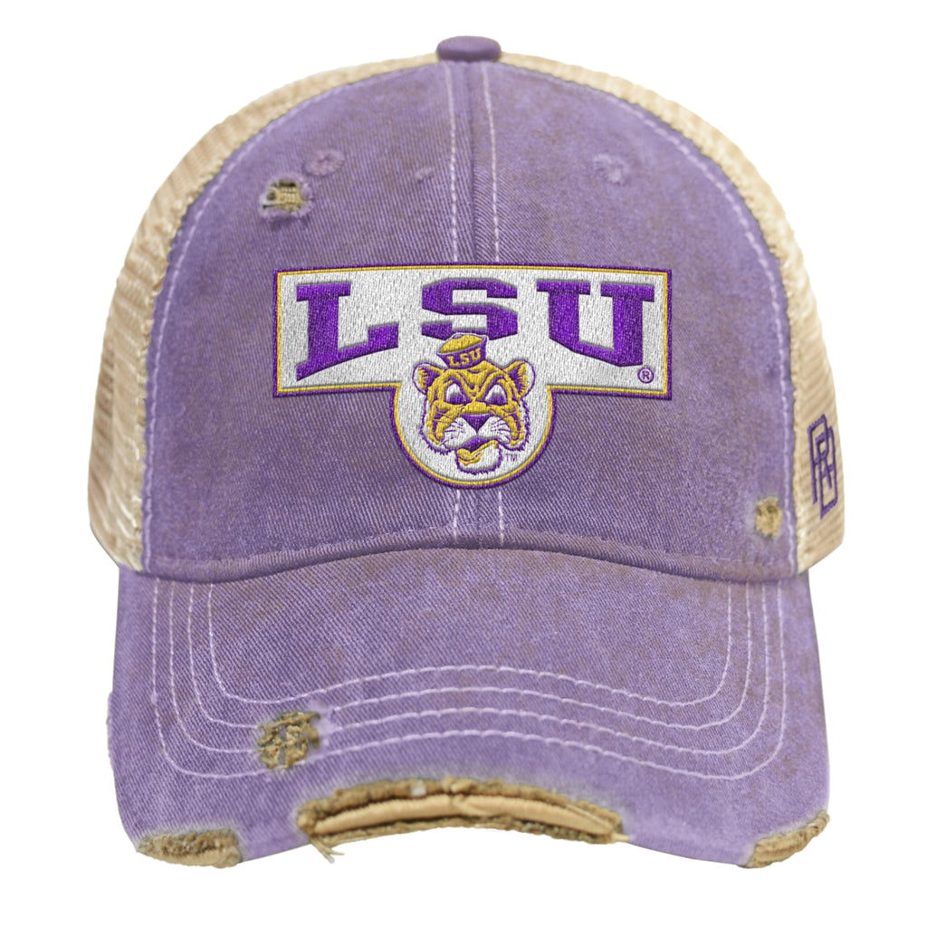 LSU Tigers Snapback Trucker Cap – ORIGINAL RETRO BRAND