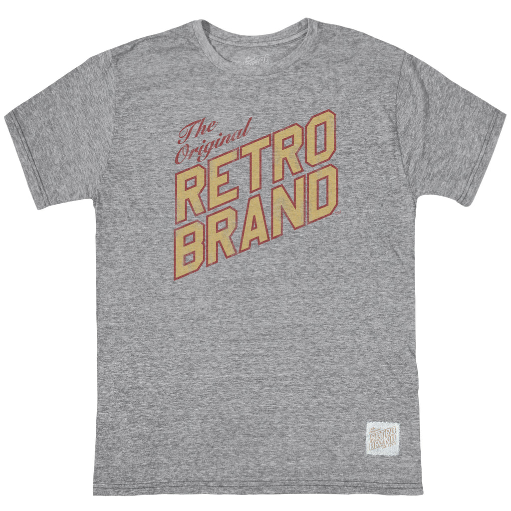 Classic Retro Brand Logo Tri-Blend Tee – ORIGINAL RETRO BRAND