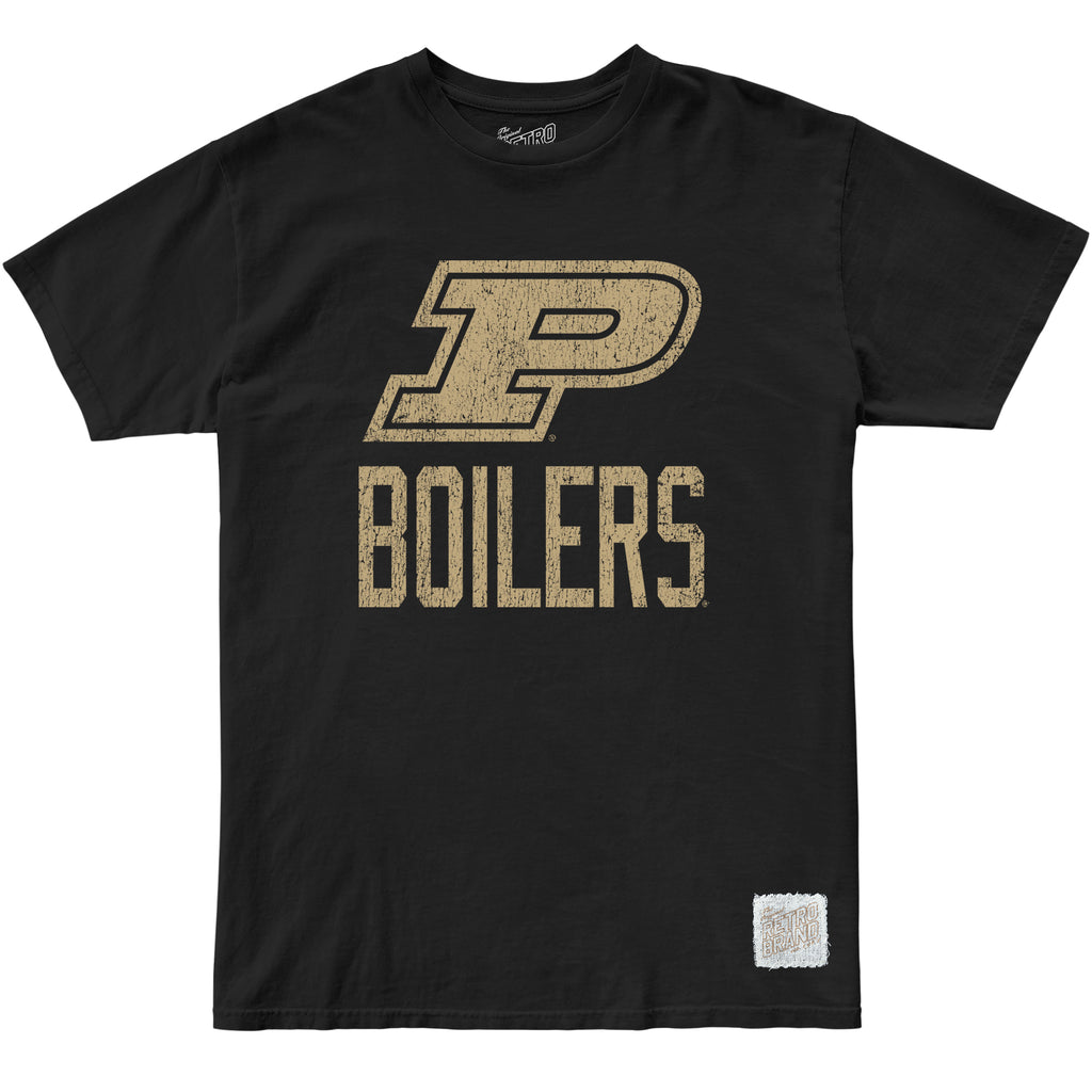 Purdue Boilermakers 100% Cotton Tee – ORIGINAL RETRO BRAND