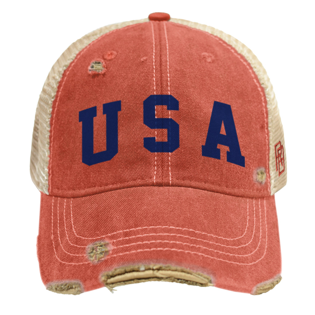 USA Vintage Snap Back Trucker Cap – ORIGINAL RETRO BRAND