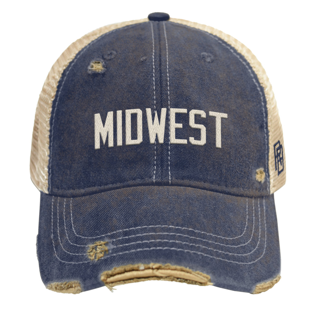 Midwest Snapback Trucker Hat – ORIGINAL RETRO BRAND