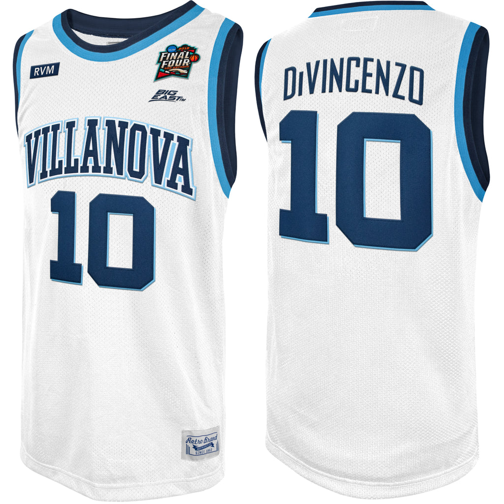Villanova Wildcats Donte DiVincenzo Throwback Jersey – ORIGINAL RETRO BRAND
