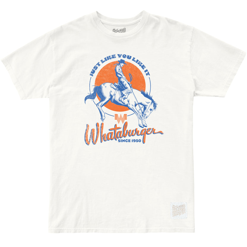 Whataburger Cowboy 100% Cotton Tee – ORIGINAL RETRO BRAND