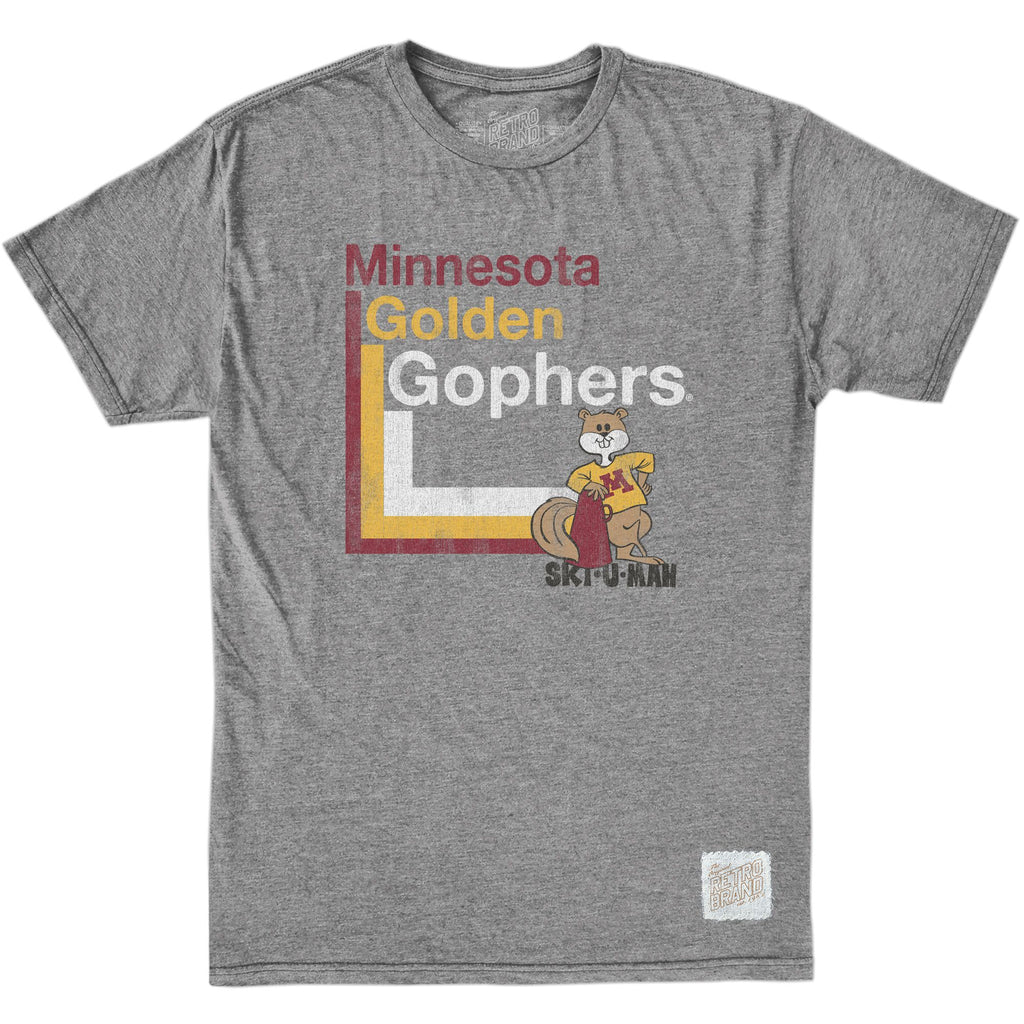 Minnesota Golden Gophers 50/50 Blend Tee – ORIGINAL RETRO BRAND