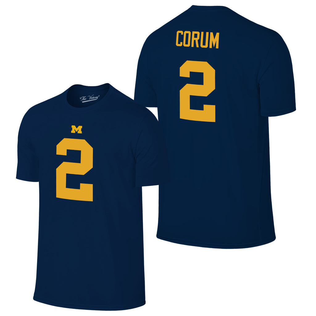 Michigan Wolverines Blake Corum Jersey Tee – ORIGINAL RETRO BRAND